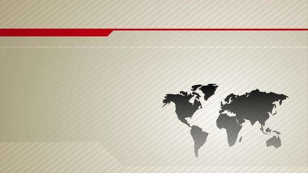 Animated background illustration of a world map on a modern, graphic ...