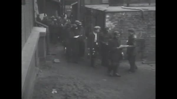 1953 - Russian factory workers are told en masse about Stalin's passing ...