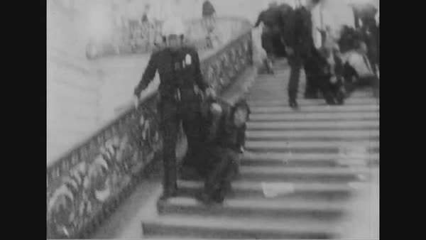 1960—Operation Abolition protesters are arrested during HUAC hearings ...