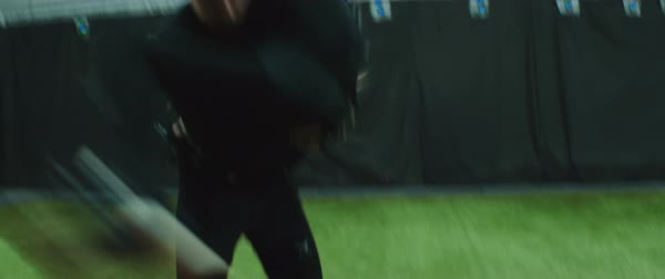 Actors wearing motion capture suits performing some fight moves as game ...