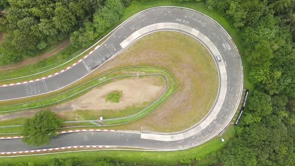 Nurburg, Germany. Motorsports circuit Race track in the german Eifel on ...