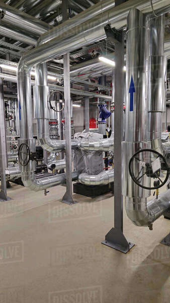 Silver pipes for building communications, water pipes with pressure and ...