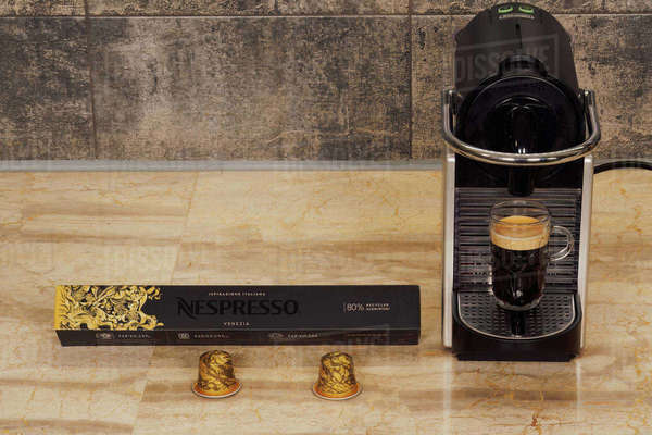 Automatic Nespresso Original machine for espresso with aluminum ...