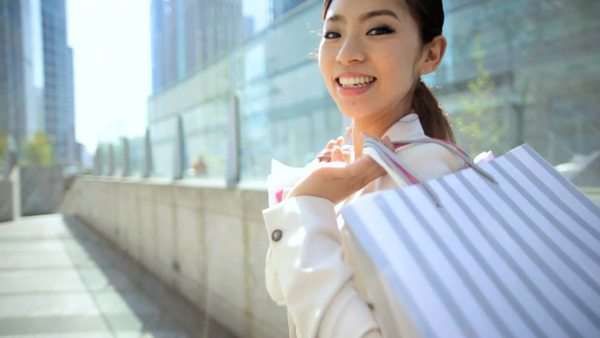 Asian Japanese Girl Retail Sales Financial Growth Success Asia Travel ...