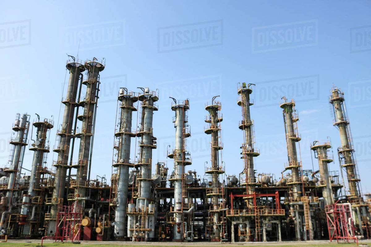 Gas separation unit, many rectification chemical columns, heat ...