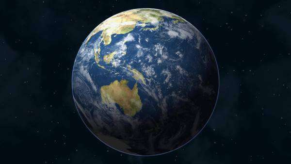 Earth zoom from space - zoom into America - Stock Video Footage - Dissolve