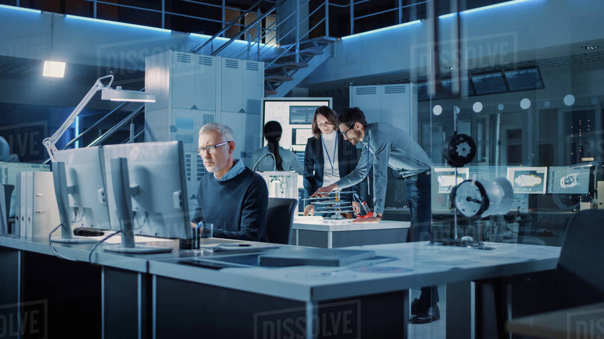 Diverse International Team of Industrial Engineers and Scientists ...