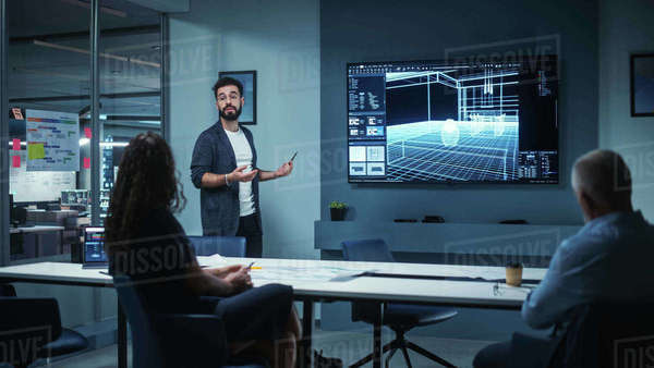 Creative Architect Holds Meeting Presentation of a New Housing Project ...