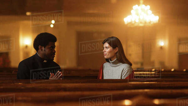 Talk in Church: The Pastor's Gentle Voice Brings Comfort and Solace To ...