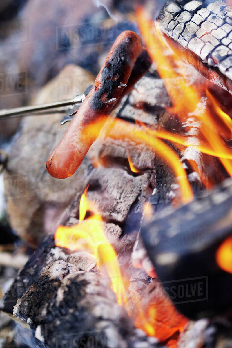 Fire, close-up - Stock Photo - Dissolve