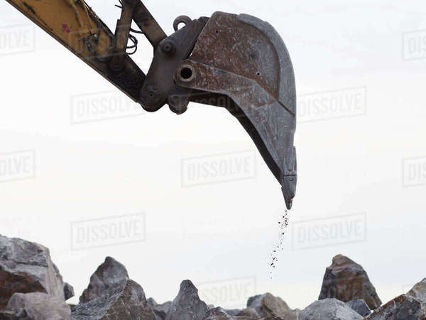 Digger scoop - Royalty-free Stock Photo | Dissolve