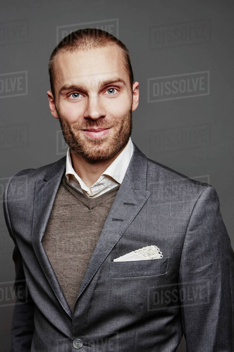 Portrait of elegant man - Stock Photo - Dissolve