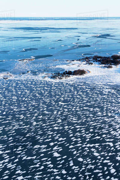 Ice floating on sea - Stock Photo - Dissolve