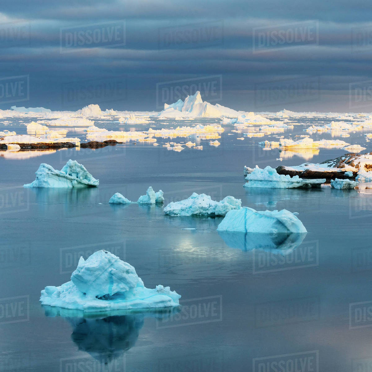 Ice on sea - Royalty-free Stock Photo | Dissolve