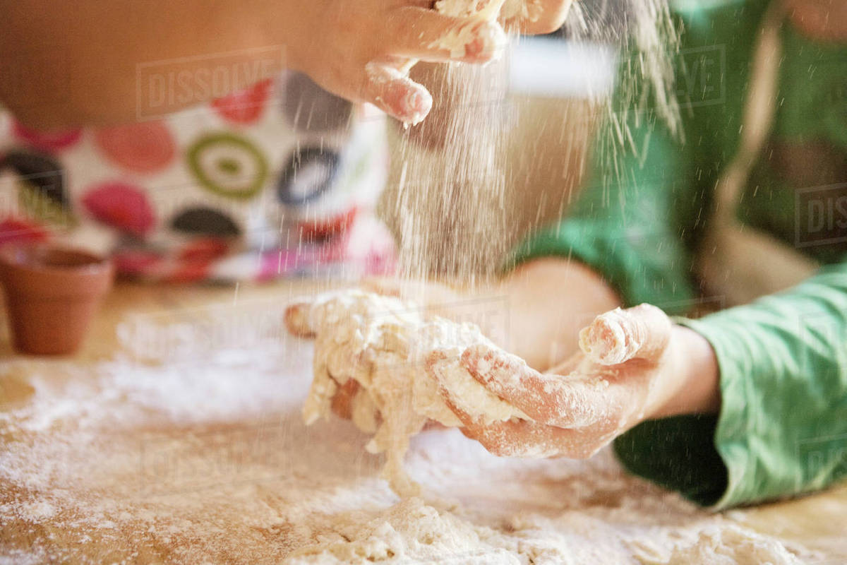 Children baking - Royalty-free Stock Photo | Dissolve