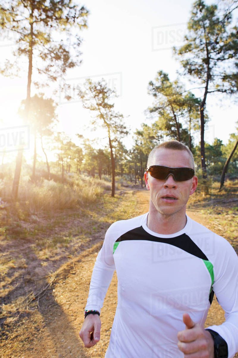 Man running - Royalty-free Stock Photo | Dissolve