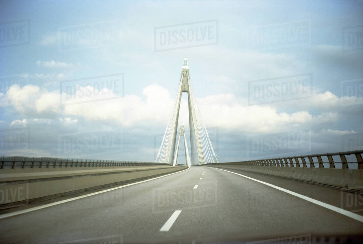 Empty bridge - Royalty-free Stock Photo | Dissolve