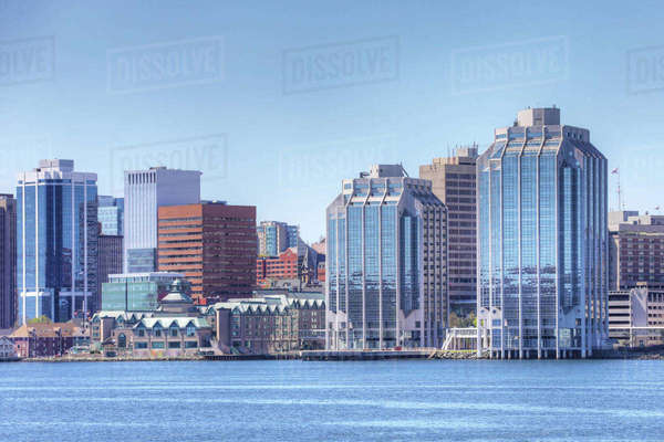 Halifax, Nova Scotia skyline in the morning - Royalty-free Stock Photo ...
