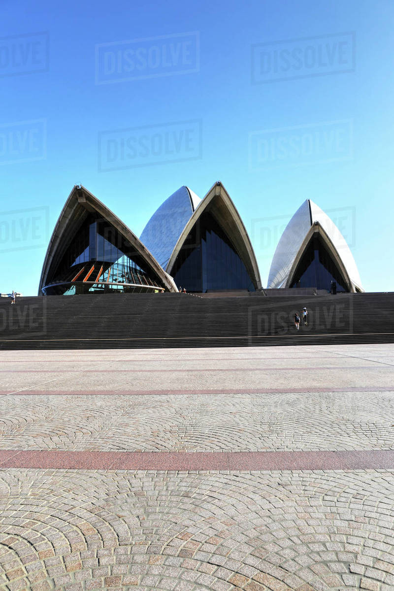 Vertical view of the Sydney Opera House in Australia - Royalty-free ...