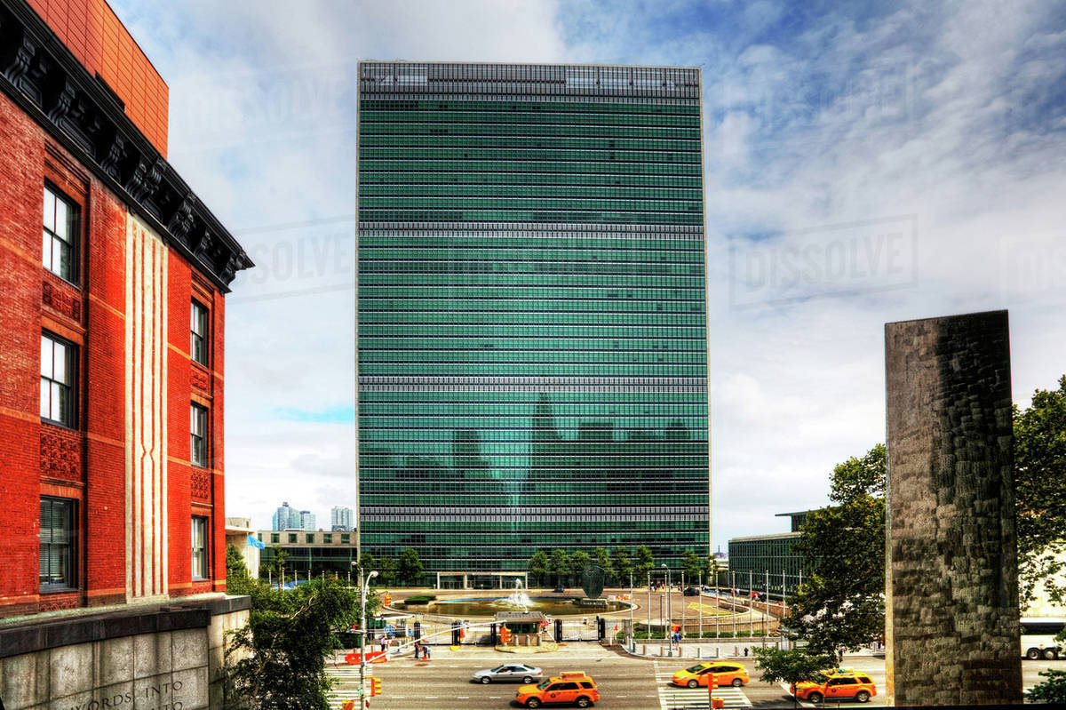 United Nations building in New York - Royalty-free Stock Photo | Dissolve