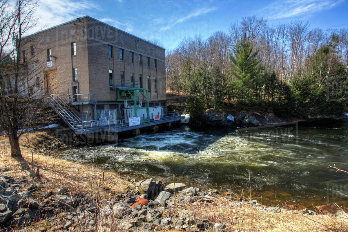 The Big Eddy Rapids in Ontario, Canada - Stock Photo - Dissolve