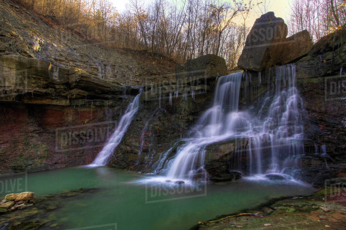 The Lower Chedoke Falls in Ontario, Canada - Royalty-free Stock Photo ...