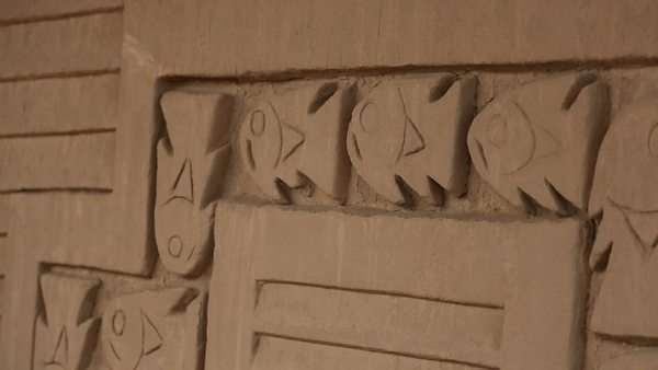 Temple of Chan Chan - Peru, near by Trujillo. constructed by chimor ...