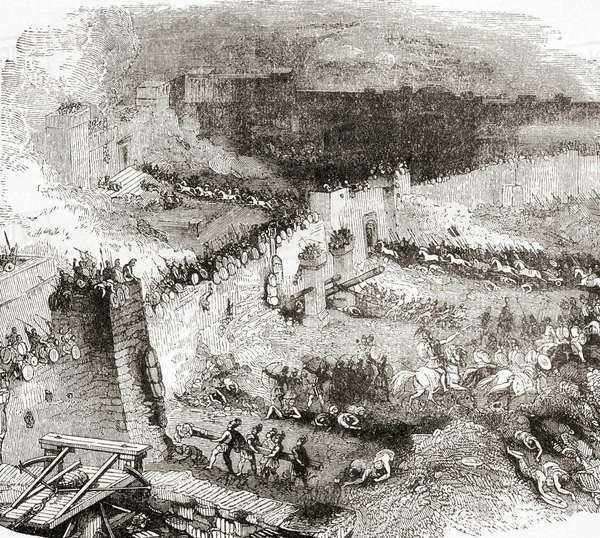 The Siege of Jerusalem by the Romans, 70 AD during the First Jewish ...
