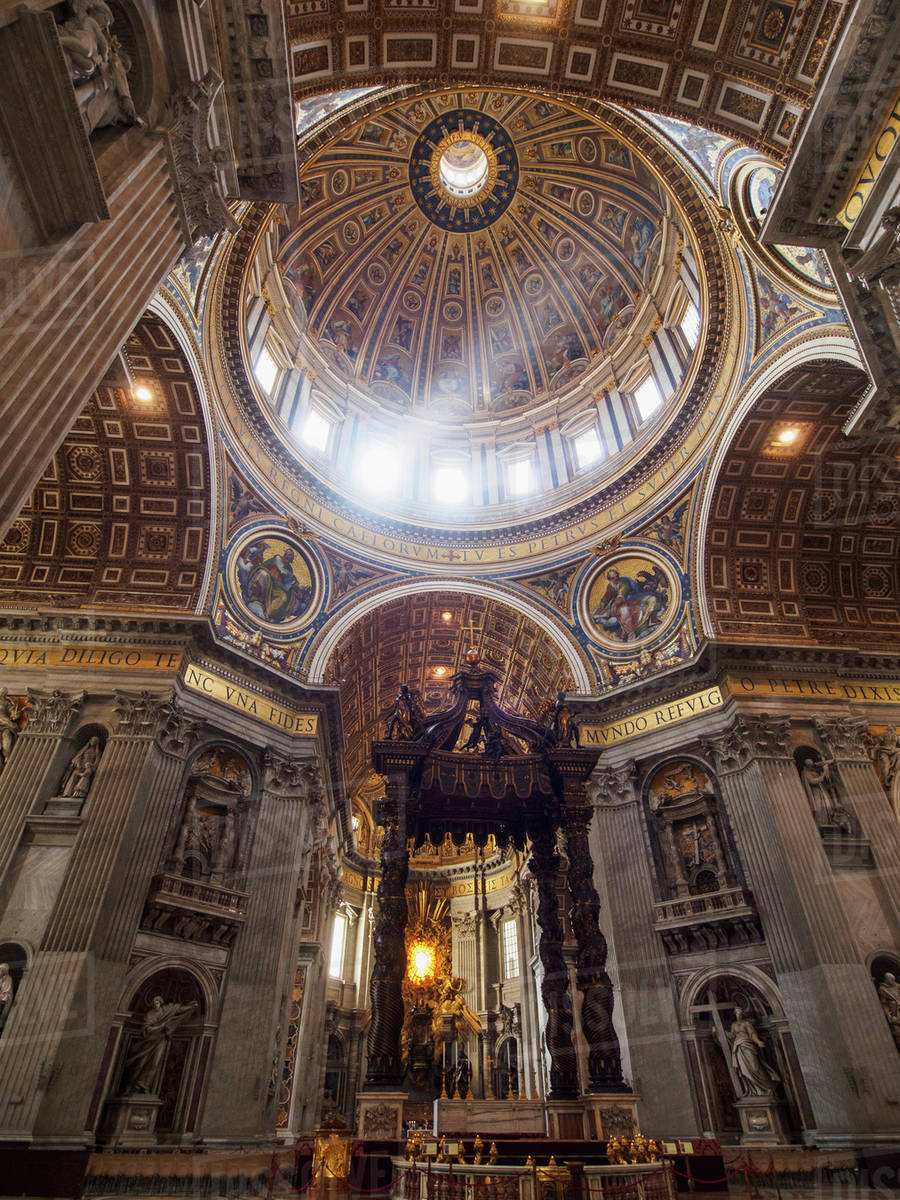Dome Inside St Peter s Basilica In Vatican City The Autonomous 