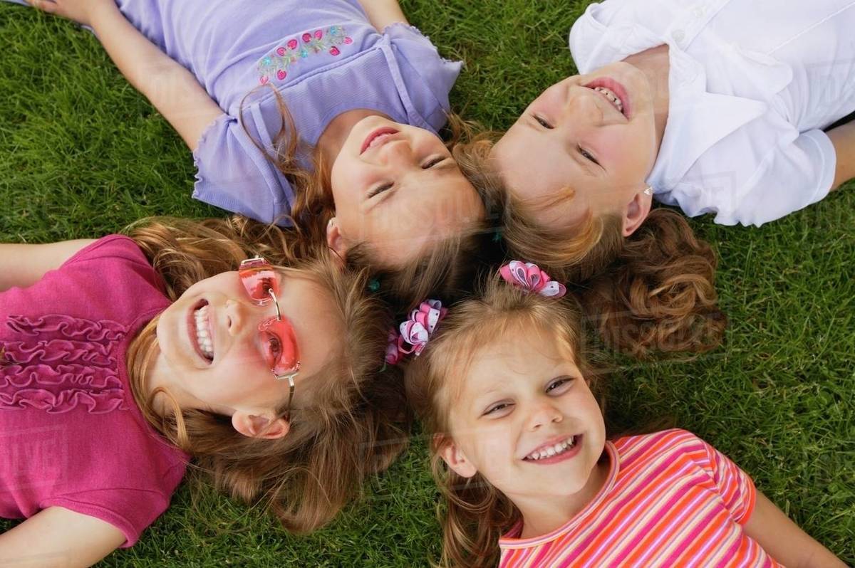 A Group Of Girls - Royalty-free Stock Photo | Dissolve