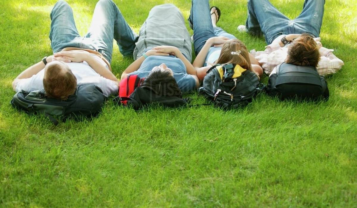 Friends Napping - Royalty-free Stock Photo | Dissolve