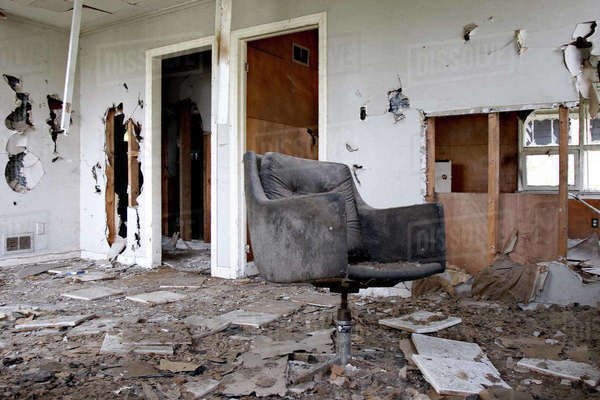 Abandoned Office - Stock Photo - Dissolve