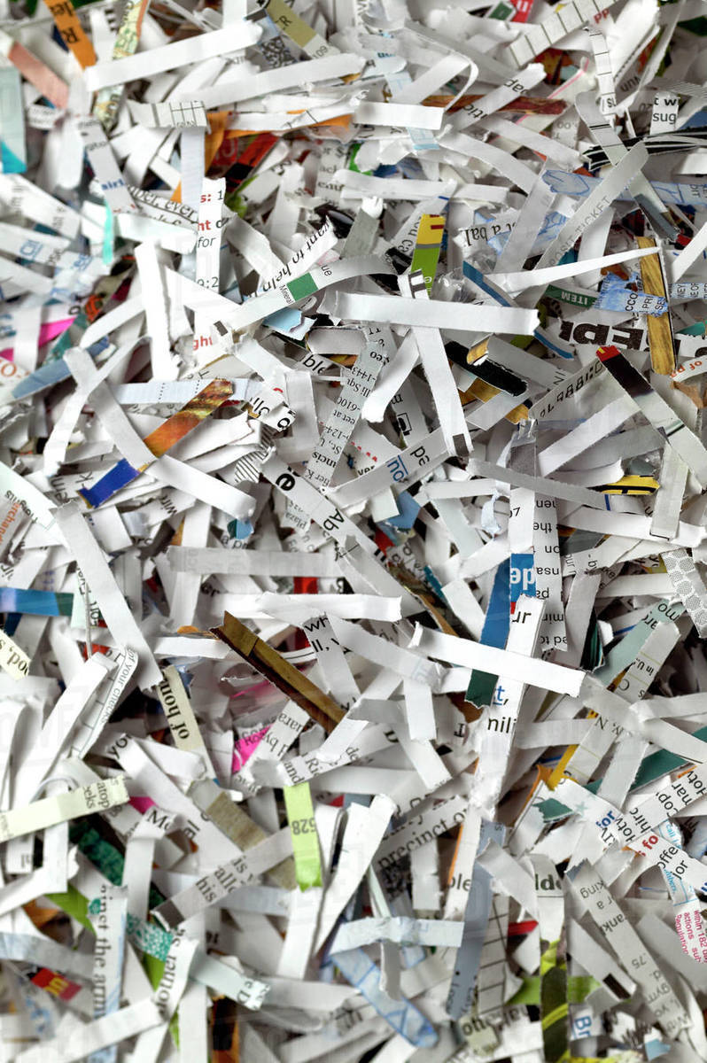 Shredded Paper - Stock Photo - Dissolve