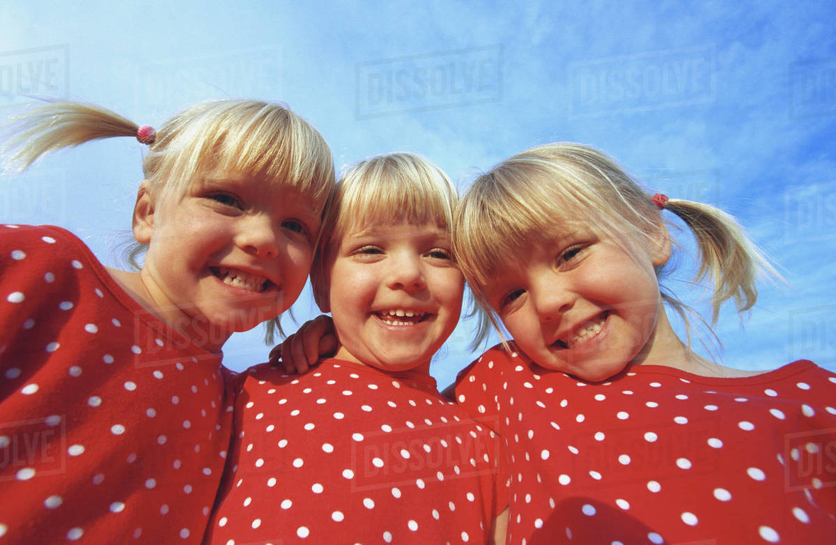 Three Girls - Stock Photo - Dissolve