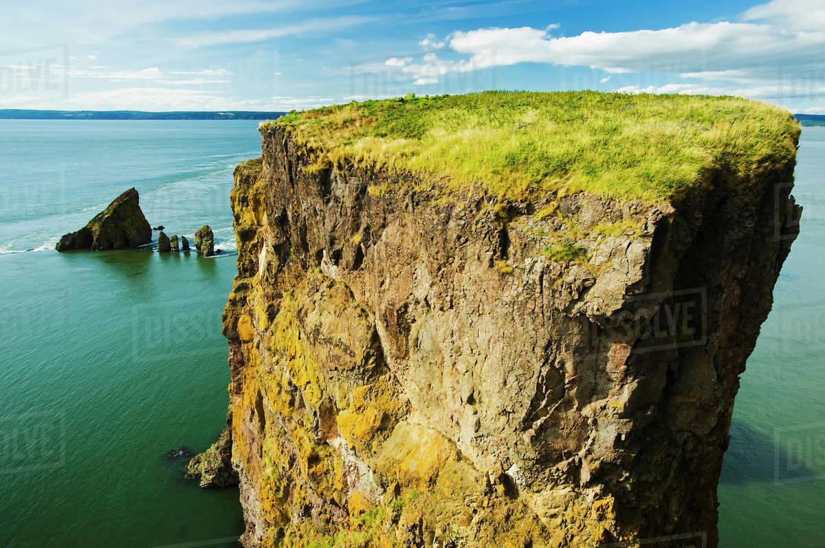Cape Split Along The Bay Of Fundy - Royalty-free Stock Photo | Dissolve