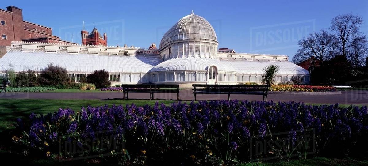 Palm House, Belfast Botanic Gardens, Belfast, Co Antrim, Ireland ...