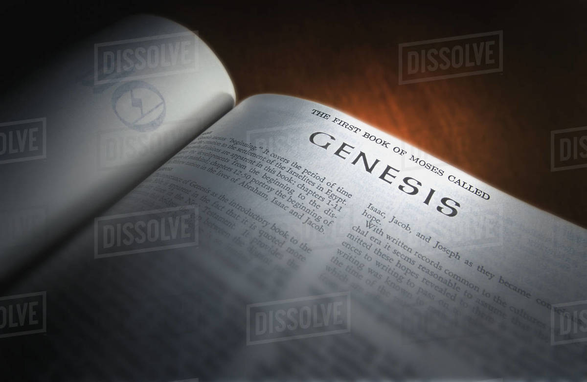 The Book Of Genesis - Royalty-free Stock Photo | Dissolve