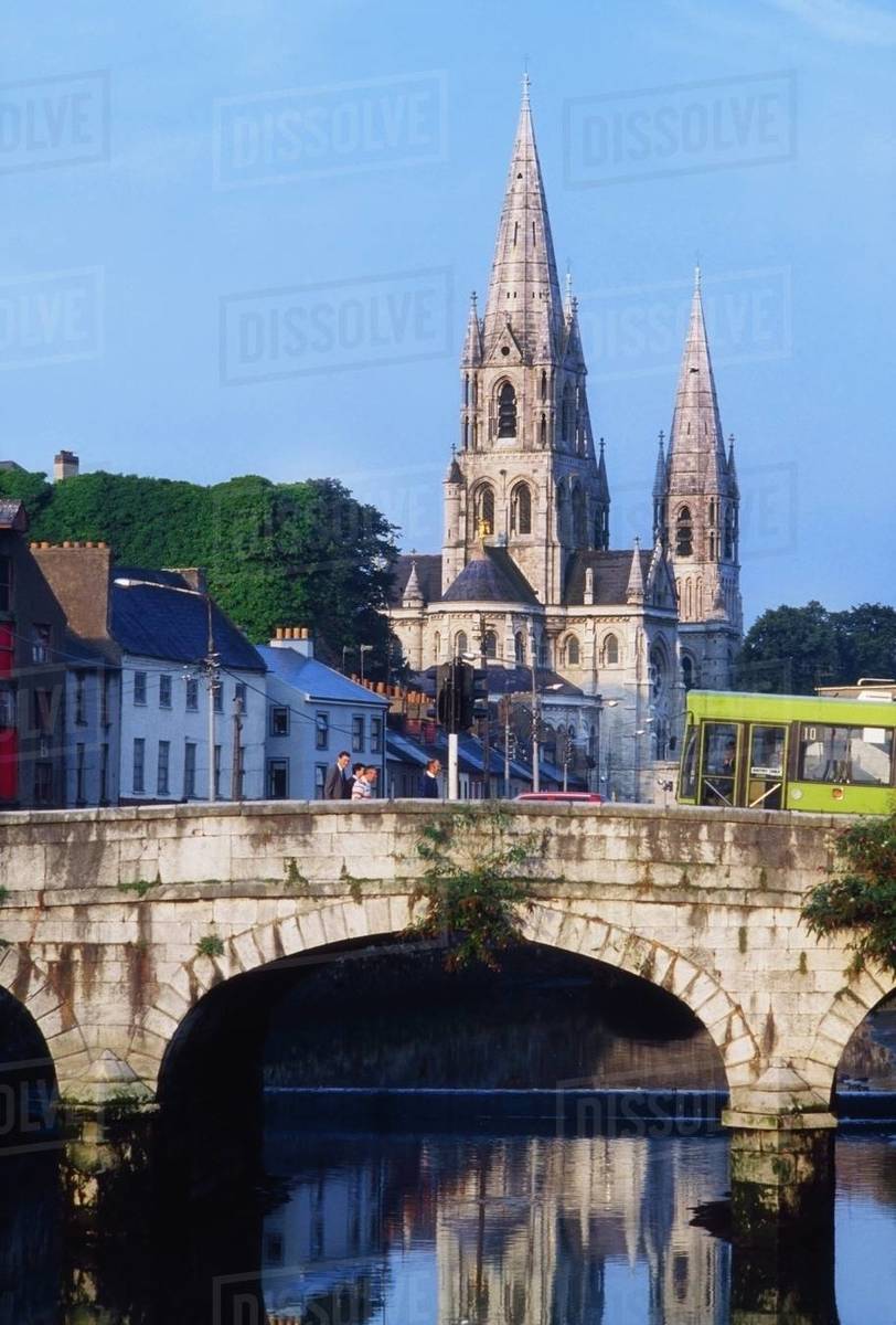 St. Finbarre's Cathedral, Cork, Co Cork, Ireland; 19Th Century ...