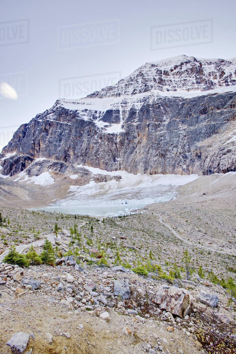 Mount Edith Cavell; Alberta, Canada - Royalty-free Stock Photo | Dissolve