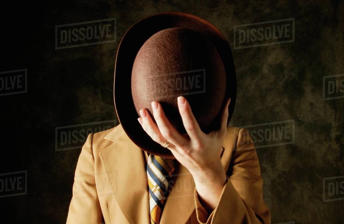 Man Hides His Face - Royalty-free Stock Photo | Dissolve