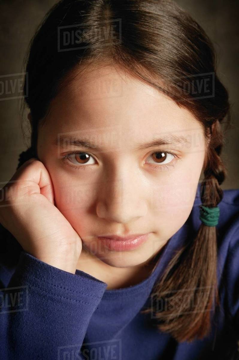 Portrait Of A Girl - Royalty-free Stock Photo | Dissolve