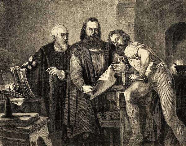 John Faust Aka Johann Fust, C.1400 â€“ 1466 Early German Printer. John ...