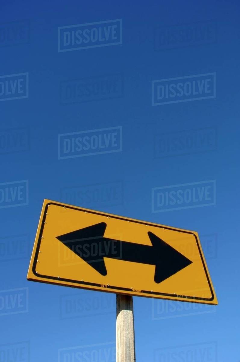 Directional Sign - Royalty-free Stock Photo | Dissolve