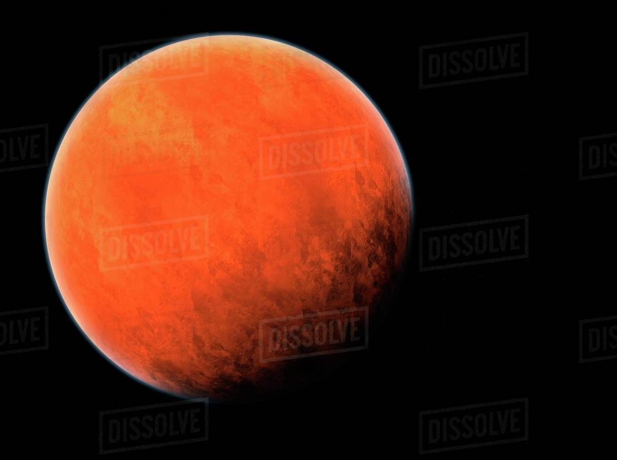 The Red Planet - Royalty-free Stock Photo | Dissolve
