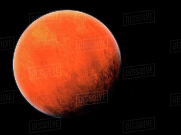 The Red Planet - Royalty-free Stock Photo | Dissolve