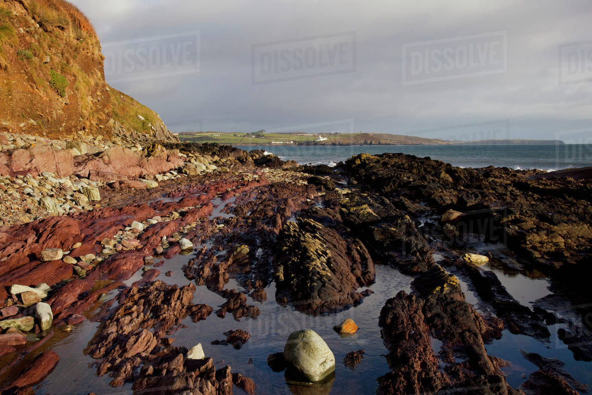 Roches Point Lighthouse from Myrtleville; County Cork, Ireland ...