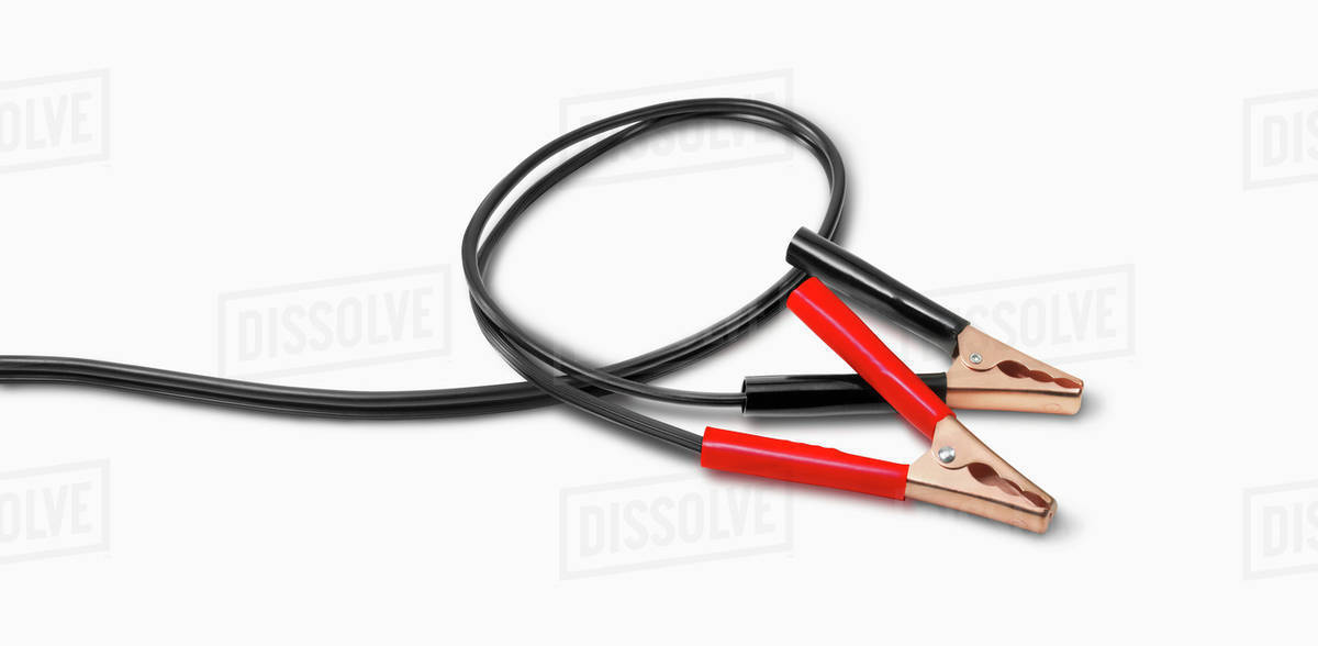 Jumper cables and automotive clips - Royalty-free Stock Photo | Dissolve