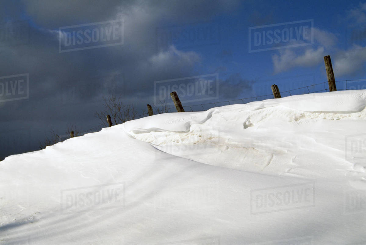 Snow Drift - Stock Photo - Dissolve