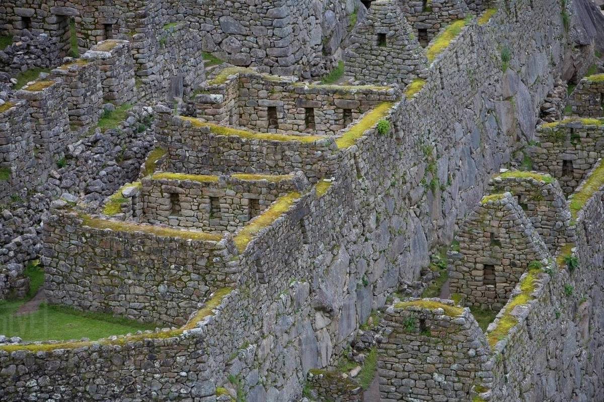 Machu Picchu, Peru; Pre-Columbian Inca Site Built Around 1460 Ad ...