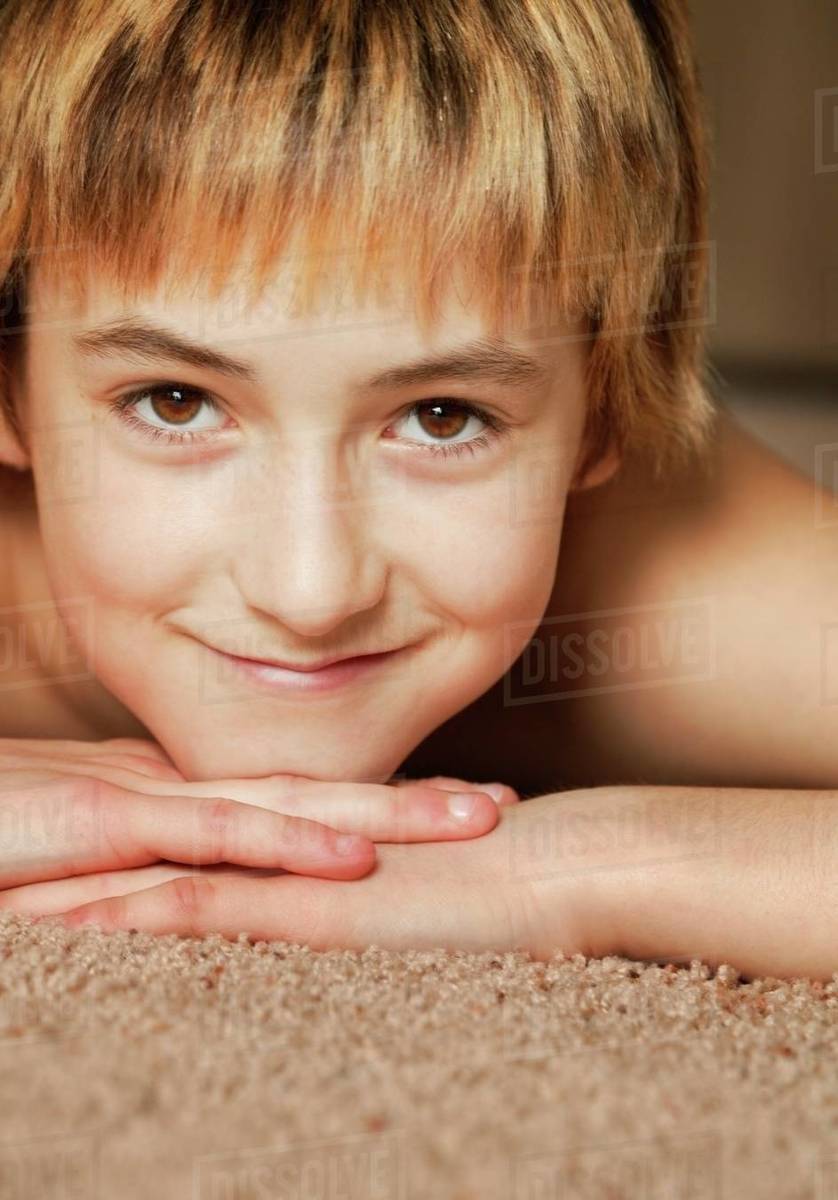 Boy Laying Down - Royalty-free Stock Photo | Dissolve